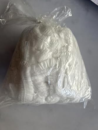 Prime Disposer's Disposable Cap Stretchable White Cap - For Head, Hair ...