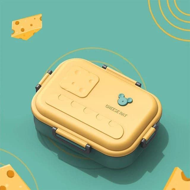 Buy PECULIAR Yum Tum 2 Compartment Lunch Box for Kids, Working Woman ...
