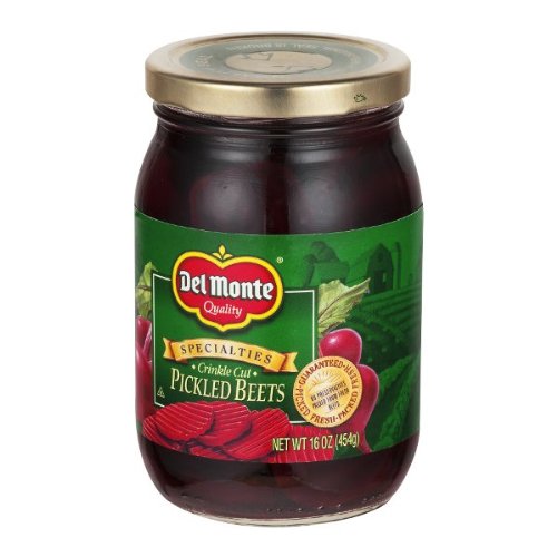 Amazon.com : Del Monte Specialties Crinkle Cut Pickled Beets, 16 Oz ...
