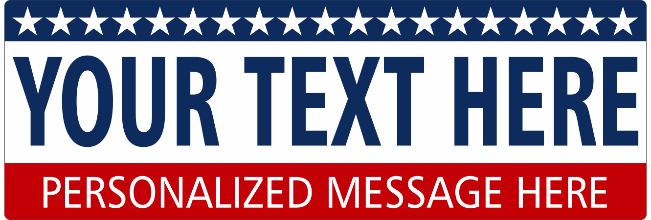 Make Your Own Campaign Stickers And Decals