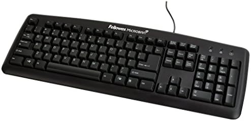 Amazon.com: Fellowes Microban Basic 104 Keyboard : Electronics