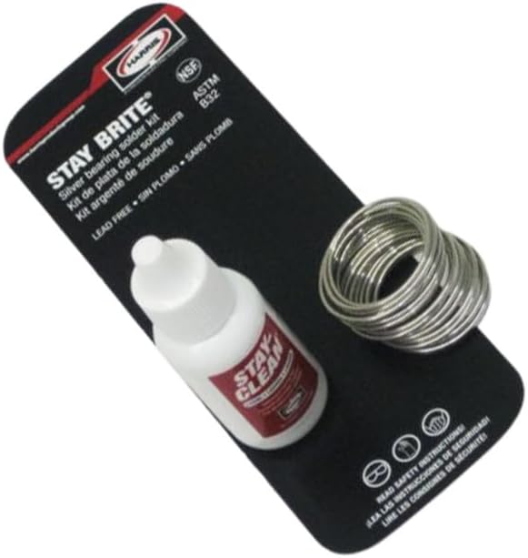 SBSKPOP Harris Stay-Brite Silver Bearing Solder & Stay Clean Liquid ...