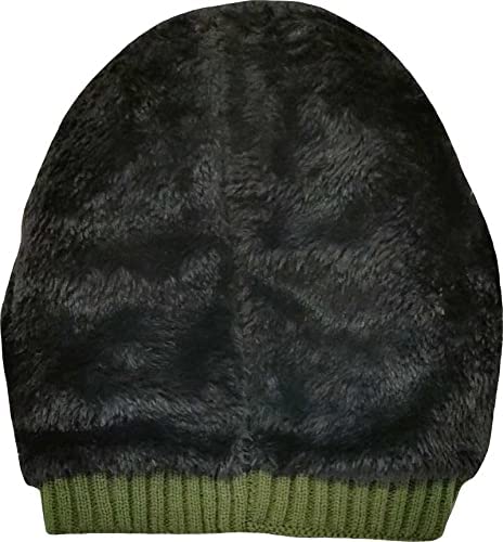 Buy KT - Woolen Indian Military Army Cap for Winter Season. Inside Fur ...