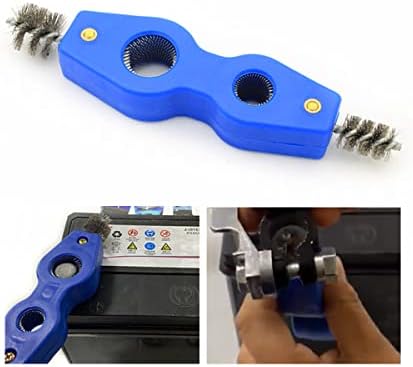 Amazon.com: Dickno Car Battery Terminal Cleaning Brush, 4 in 1 Anti ...