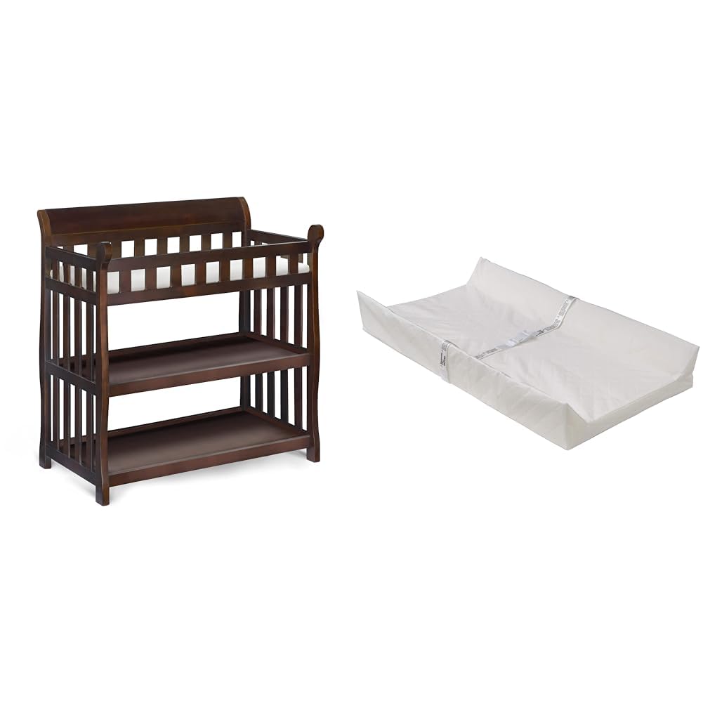 Amazon.com : Delta Children Eclipse Changing Table with Changing Pad ...