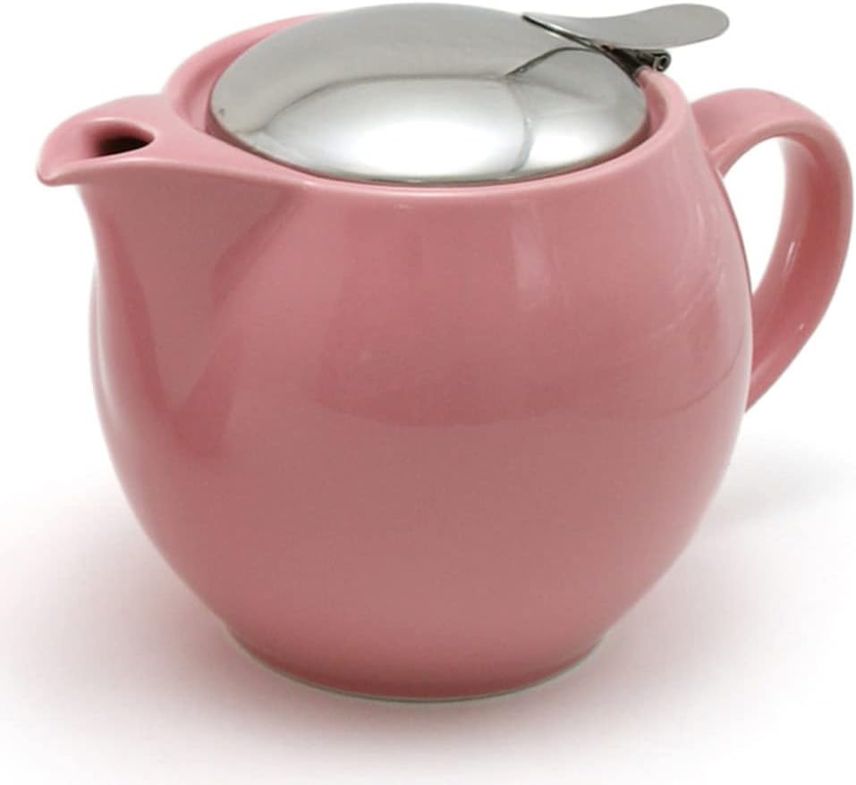 Amazon.com: BEE HOUSE Round Teapot 34oz by ZERO JAPAN - Cristal Silver ...