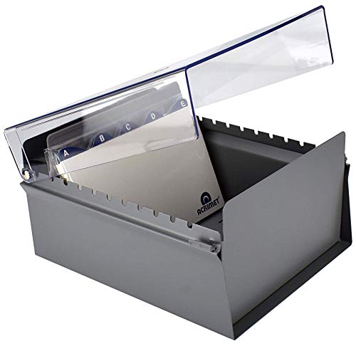 Snapklik.com : Acrimet 5 X 8 Card File Holder Organizer Metal Base ...