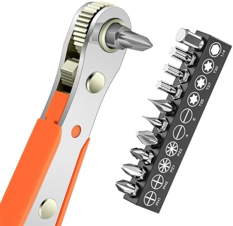 Amazon.com: LynRus Right Angle Screwdriver-Screwdriver Ratchet-90 ...