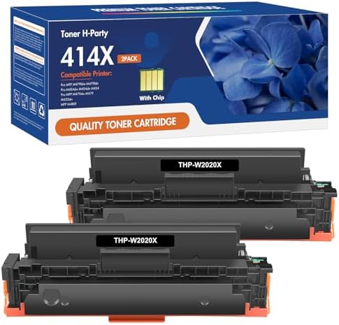 Amazon.com: 414X Black Toner Cartridges High Yield MFP M479fdw ...