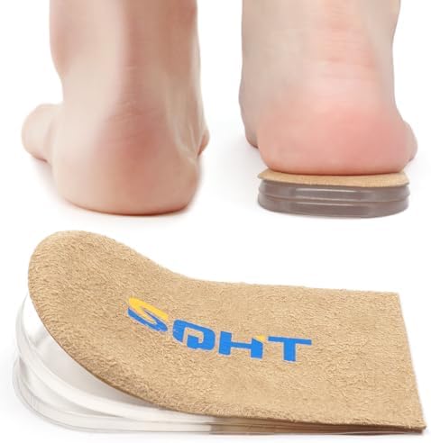 Amazon.com: Svowin 3 Layers Adjustable Height Increase Insoles, Heel ...