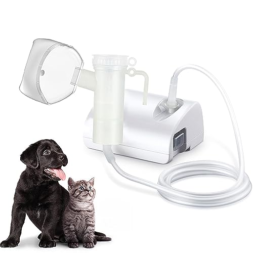 Pet Nebulizer Cup and Inhaler Mask for Cats and Small Dogs, Oxygen Mask ...