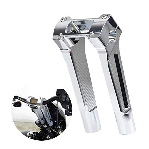 Snapklik.com : Sresk Straight One Piece Handlebar Risers Motorcycle ...