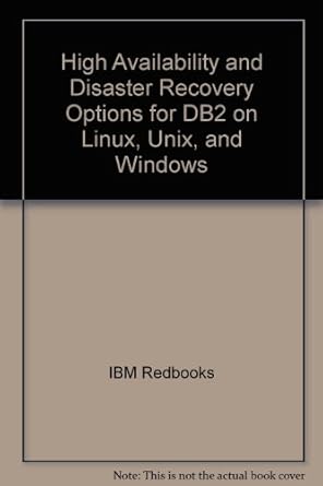 Amazon | High Availability and Disaster Recovery Options for DB2 on Linux, Unix, and Windows ...