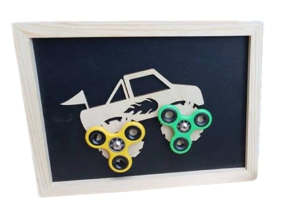 Amazon.com: Monster Truck Mini Sensory Board - Busy Board for Autism ...