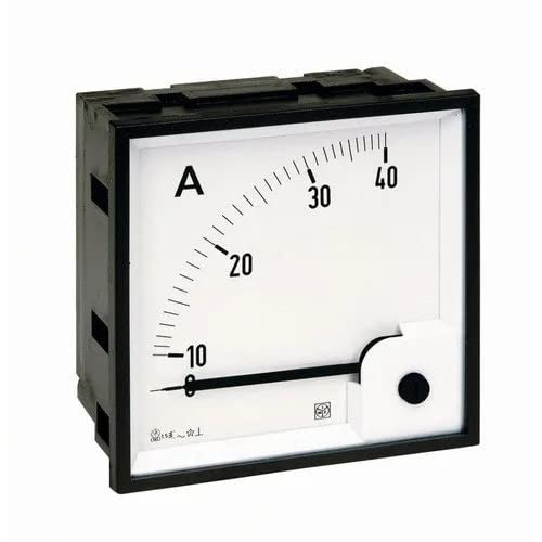 QBM Analog Ampere Meter (0-30A) 72mm Size Singel (A) Meter : Amazon.in ...
