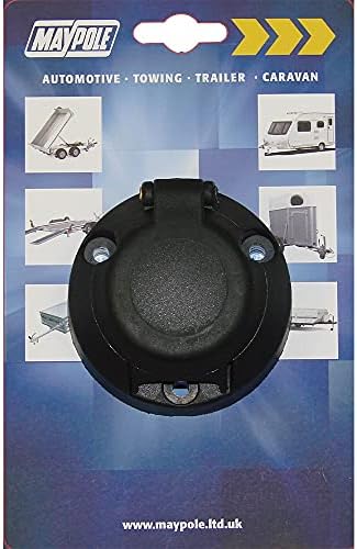 Maypole 12N Type 7 Pin Plastic Socket : Amazon.co.uk: Automotive