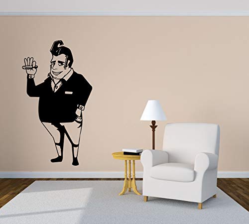 Amazon.com: Wall Sticker Mafia Gangster Retro Gun Weapon Man Vinyl ...