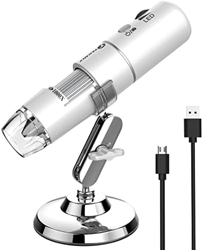 T TAKMLY Wireless Digital Microscope Handheld USB HD Inspection Camera ...
