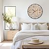 Amazon.com: EMAX HOME 20 Inch Large Farmhouse Wall Clock, Rustic ...