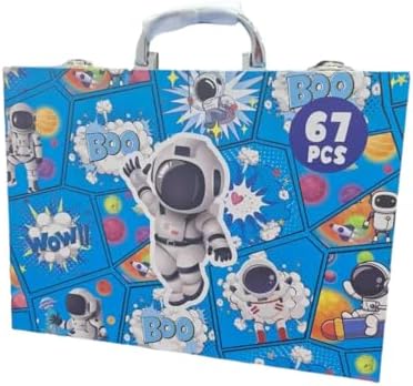 HOUSORA Art Set for Kids | Complete Drawing & Coloring Kit with Crayons ...