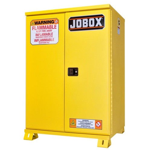 JOBOX 1-856990 45 Gallon Heavy Duty Safety Cabinet, Yellow: Amazon.com ...