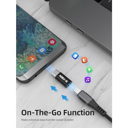 Snapklik.com : ARKTEK 6 Pack USB-C Adapter, Type C