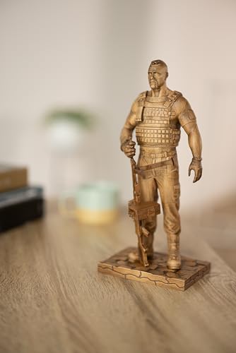 Amazon.com: Handmade Wooden Cossack with Machine Gun Statue - Premium ...
