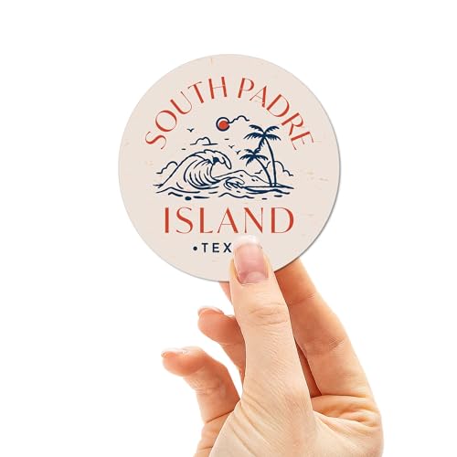 Amazon.com: South Padre Island Texas Sticker, TX Spring Break Sticker ...