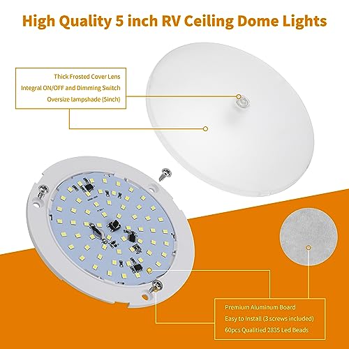 Rv Lights Interior 5 Inch Rv Led Ceiling Puck Light