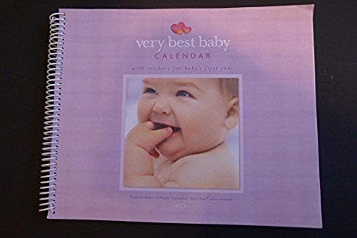 Very Best Baby Calendar with Stickers for Baby's First Year: Amazon.com ...