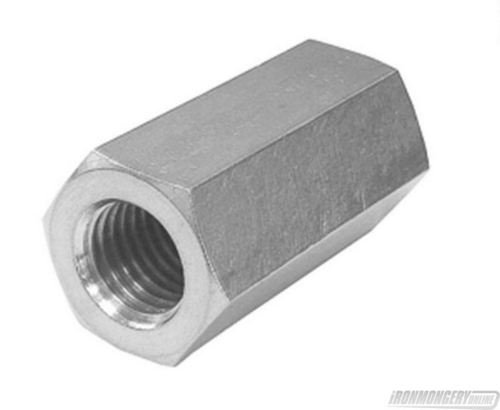 Pack of 1 M24 x 72mm Hexagonal Metric Studding Connectors - Zinc Plated ...