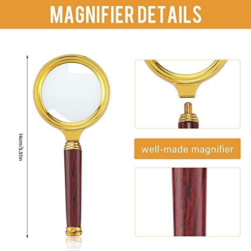 HIFOT 3 Pcs Victorian Detective Costume Set Deer Stalker Cap Gold Rim ...