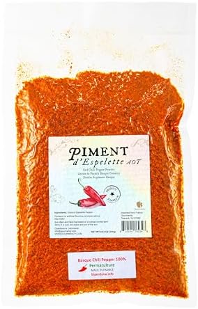 Amazon.com: Piment d'Espelette - Red Chili Pepper Powder from France 1.41oz