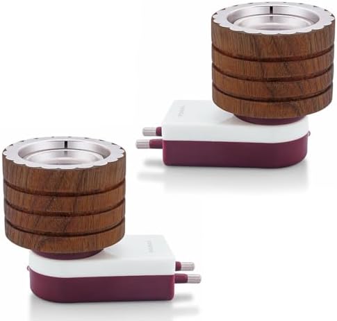 Radiant Wooden Kapoor Kapur Dani Camphor Karpuram Aroma Oil Diffuser ...