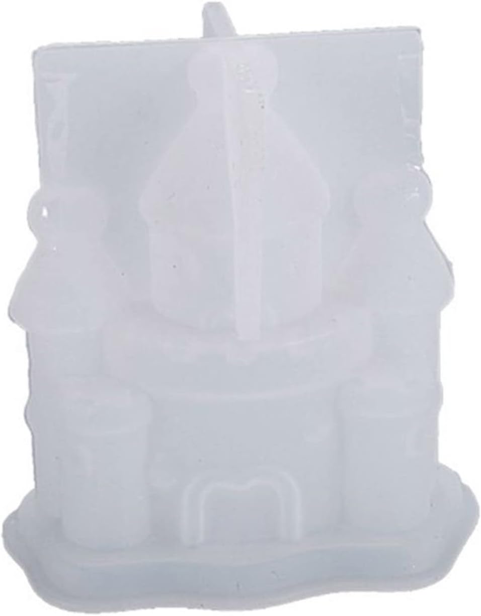 Amazon.com: Saccgt 3D Castle Epoxy Resin Silicone Molds Fairy Tales ...