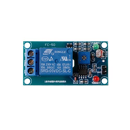 5V Photoswitch Light Sensor Switch LDR Photoresistor Relay Module ...