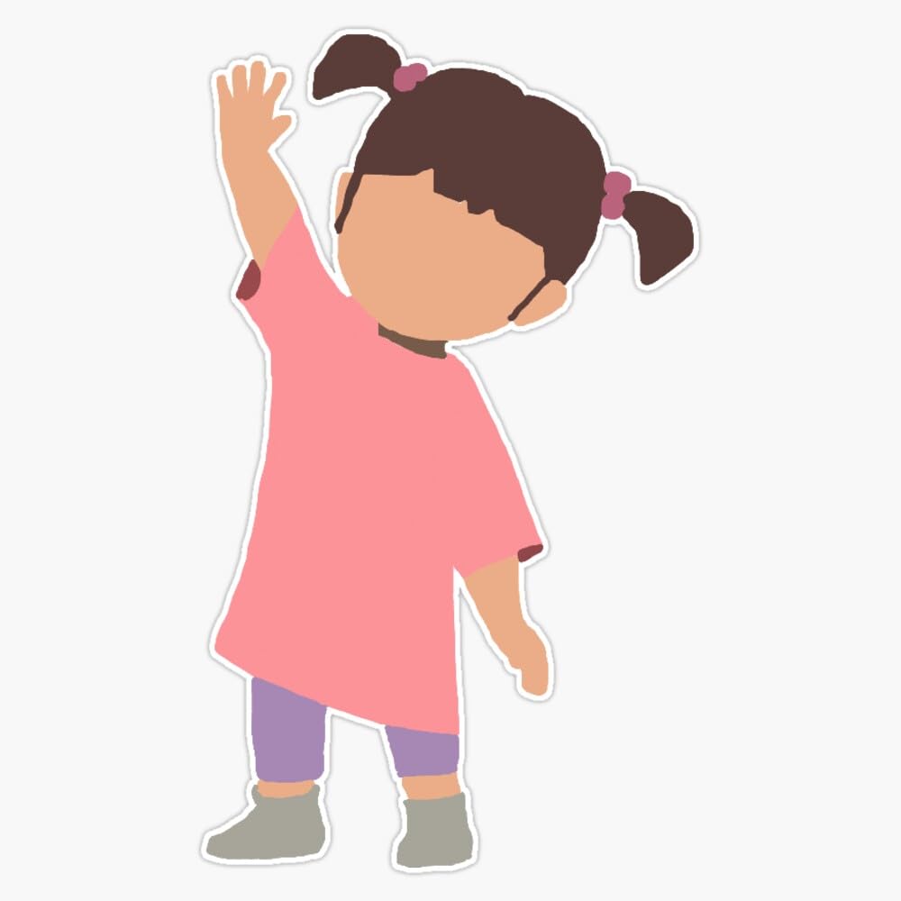 Amazon.com - Boo Monsters Inc Sticker Vinyl Waterproof Sticker Decal ...