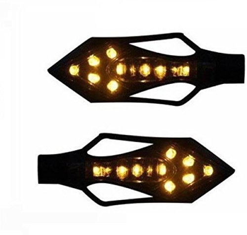 AUTOSiTY Front, Rear Nagin LED Indicator Light/Turn Signal Light/Two ...