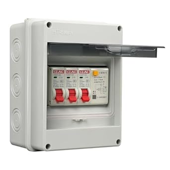 MaxAwe Consumer Fuse Box Unit 2 Way, IP65 40A RCD 2MCB 10A+16A ...
