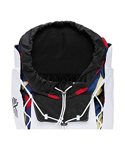 Nike Kyrie Basketball Backpack BA6156-100 White/Black/Black One Size ...