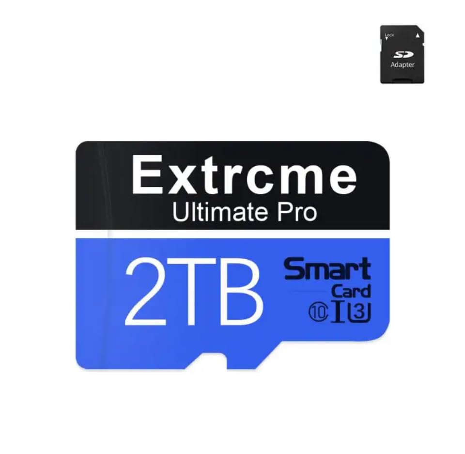 High Speed Micro SD Card, 2TB, A1/A2 Smart Card, Memory Card U3 TF Card ...