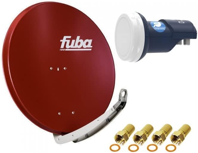 Satellitenschüssel Komplettset 2 Teilnehmer - Stromspar-Set | Fuba DAA ...
