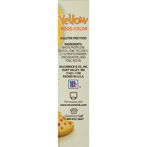 Snapklik.com : McCormick Yellow Food Color