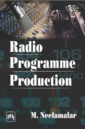 Radio Programme Production: NEELAMALAR M.: 9789387472167: Amazon.com: Books