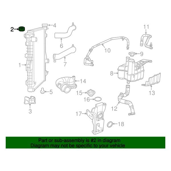 Amazon.com: Mopar 68069568AA - Radiator Insulator : Automotive