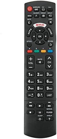 Amazon.com: New N2QAYB001013 Replaced Remote fit for Panasonic Smart TV ...
