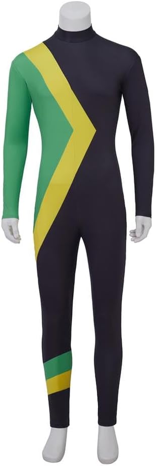 Amazon.com: ADuchessCos Cool Runnings Cosplay Costuem Jamaican Bobsled ...