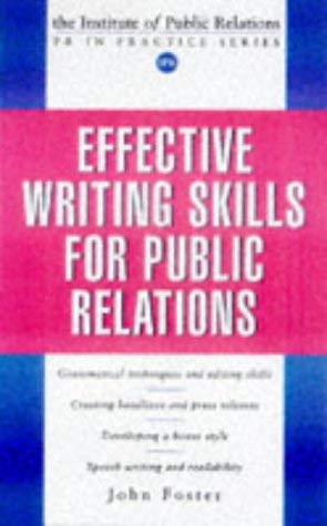 Amazon | EFFECTIVE WRITING SKILLS FOR PR | Writing Skills