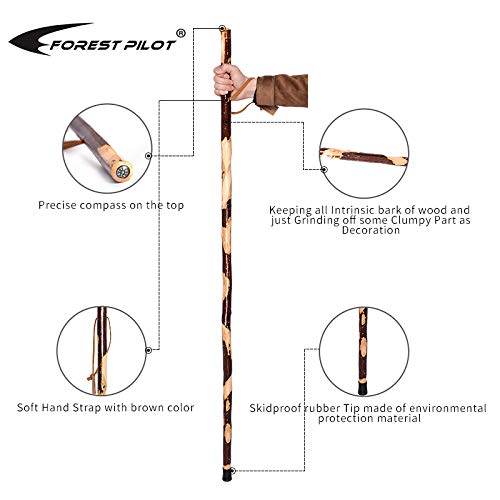 Snapklik.com : FOREST PILOT Bark-Keeping Clumpy Pattern Wooden Walking ...