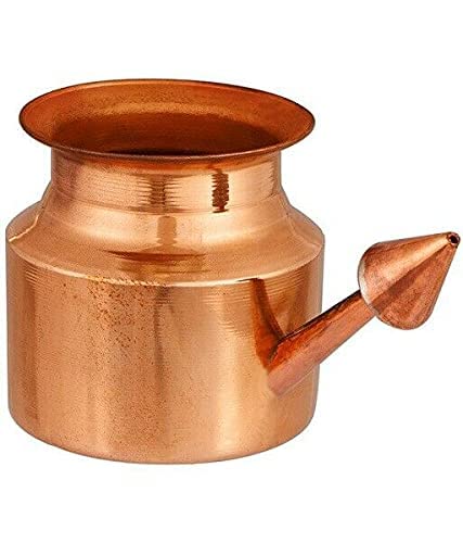 Buy UKH Pure Copper Ayurvedic Jal Neti Lota/Pot For Yoga (500 ML ...